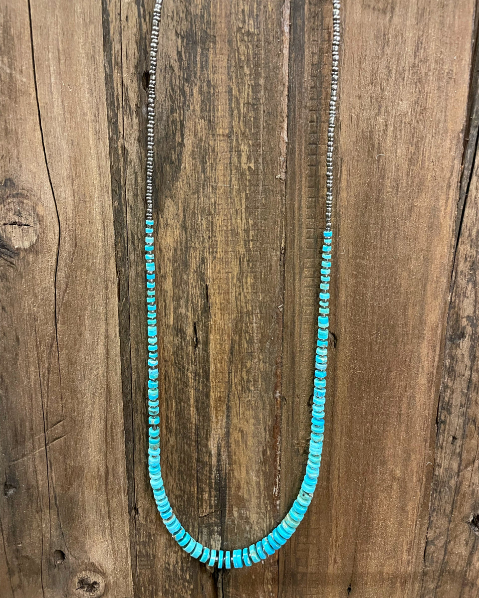 23” Graduated Blue Turquoise – Wyld 'n Pretty